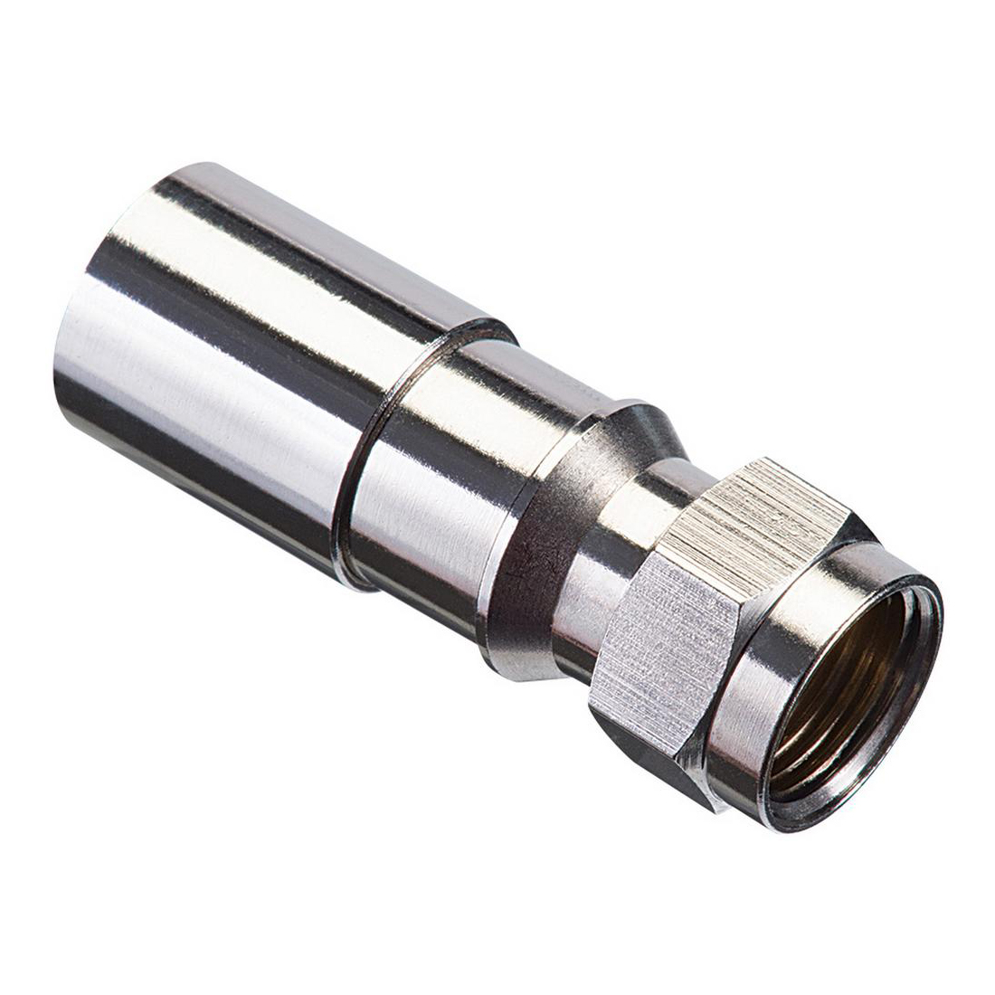 Pack De 100 Conectores De Compresión F Para Cable Micro-Coaxial