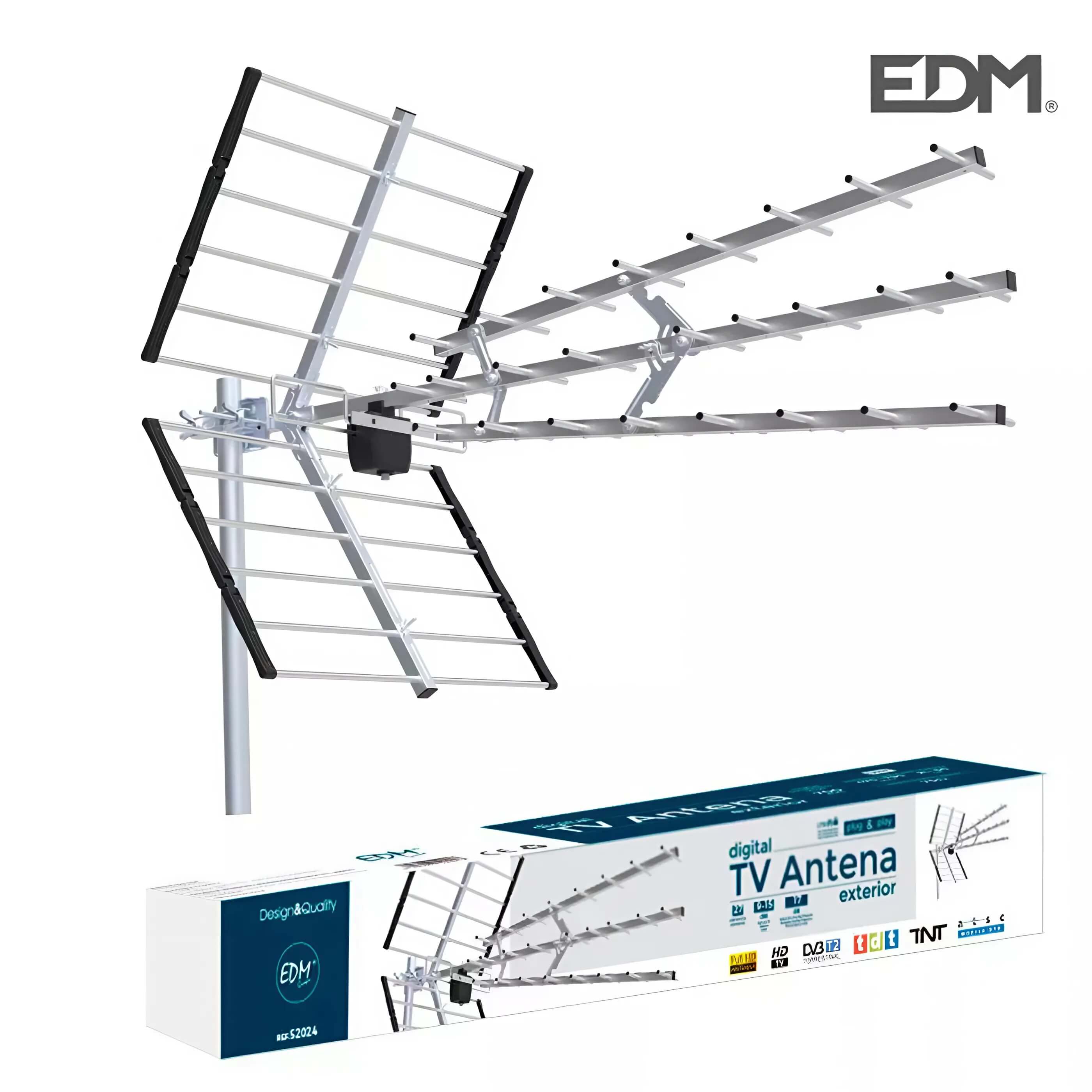 Buy Outdoor UHF TV Antenna 470-694MHZ EDM