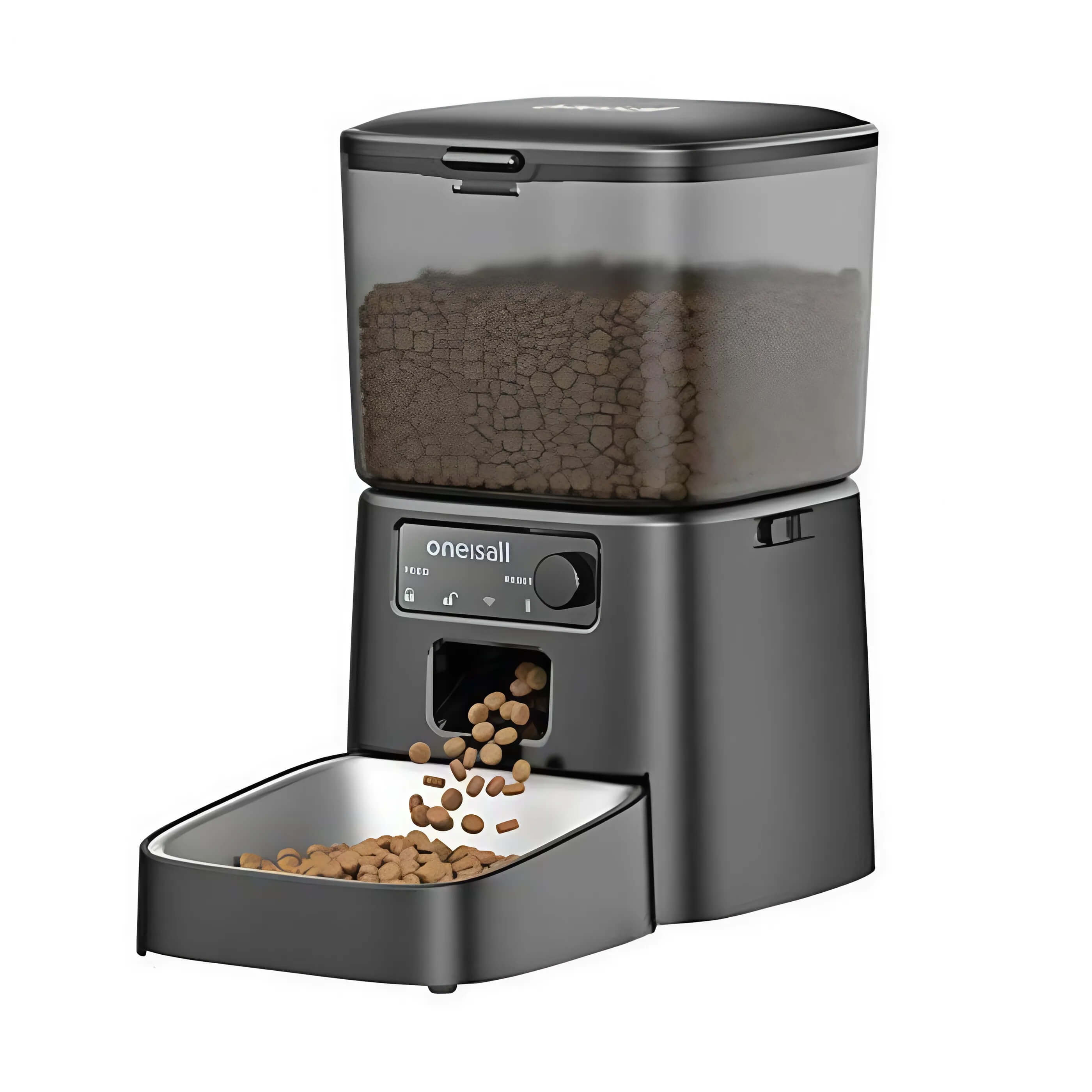 Acheter Distributeur de Nourriture Intelligent Oneisall Noir