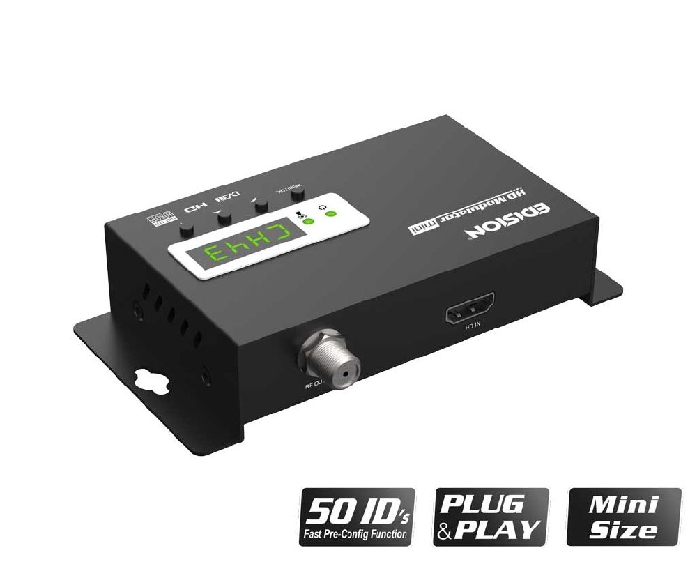 Modulador Digital Edision Mini - HDMI FULL HD