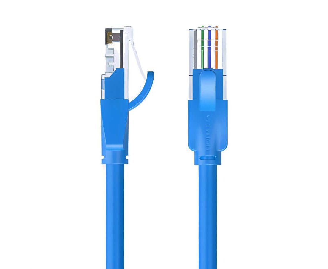 Cable de Red UTP CAT6 Vention RJ45 Ethernet 1000Mbps 1.5m Azul