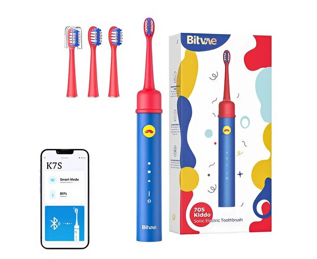 Buy Bitvae Kids Sonic Toothbrush with Extra Brush Heads