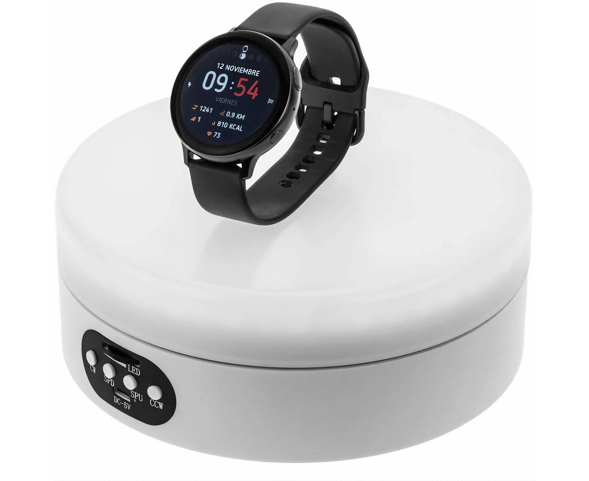 Buy 16cm Electric Rotating Base with LED Lighting