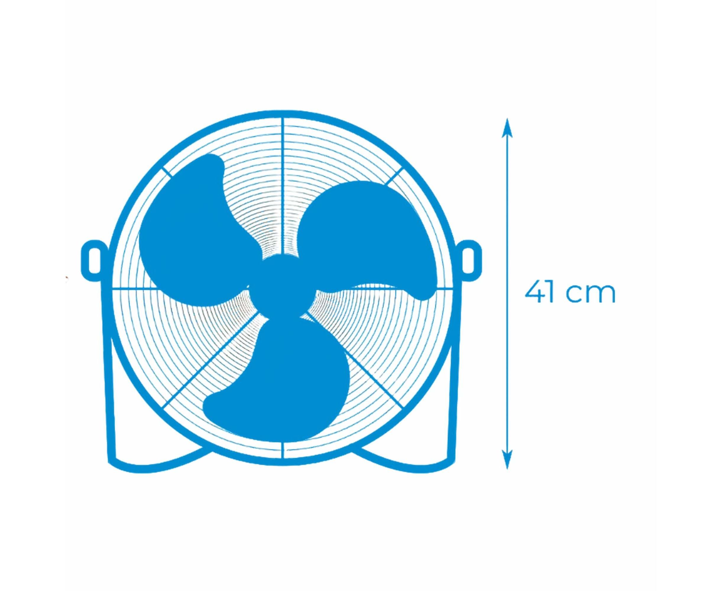 Buy Industrial Floor Fan 45W 30x41cm EDM