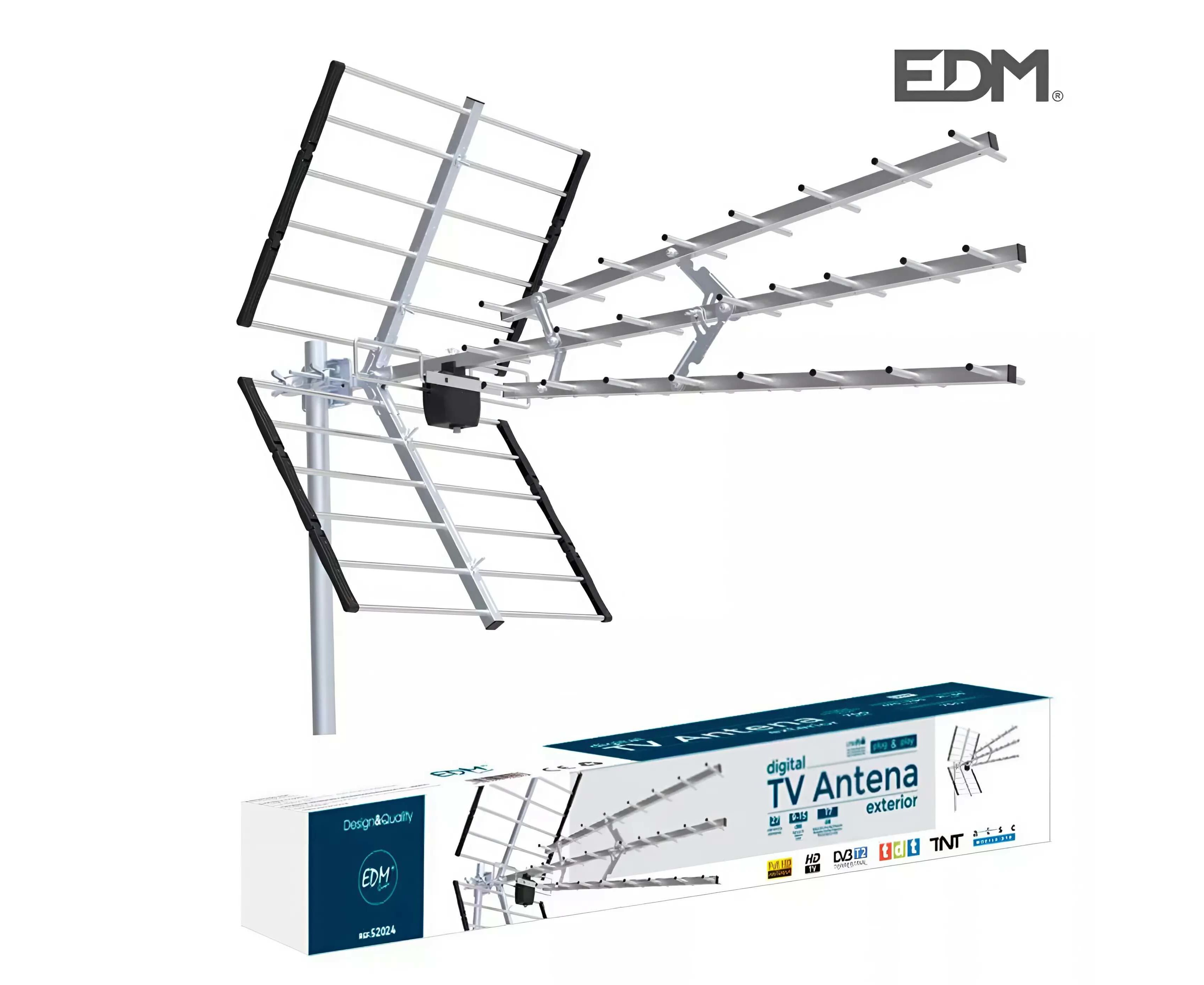 Buy Outdoor UHF TV Antenna 470-694MHZ EDM