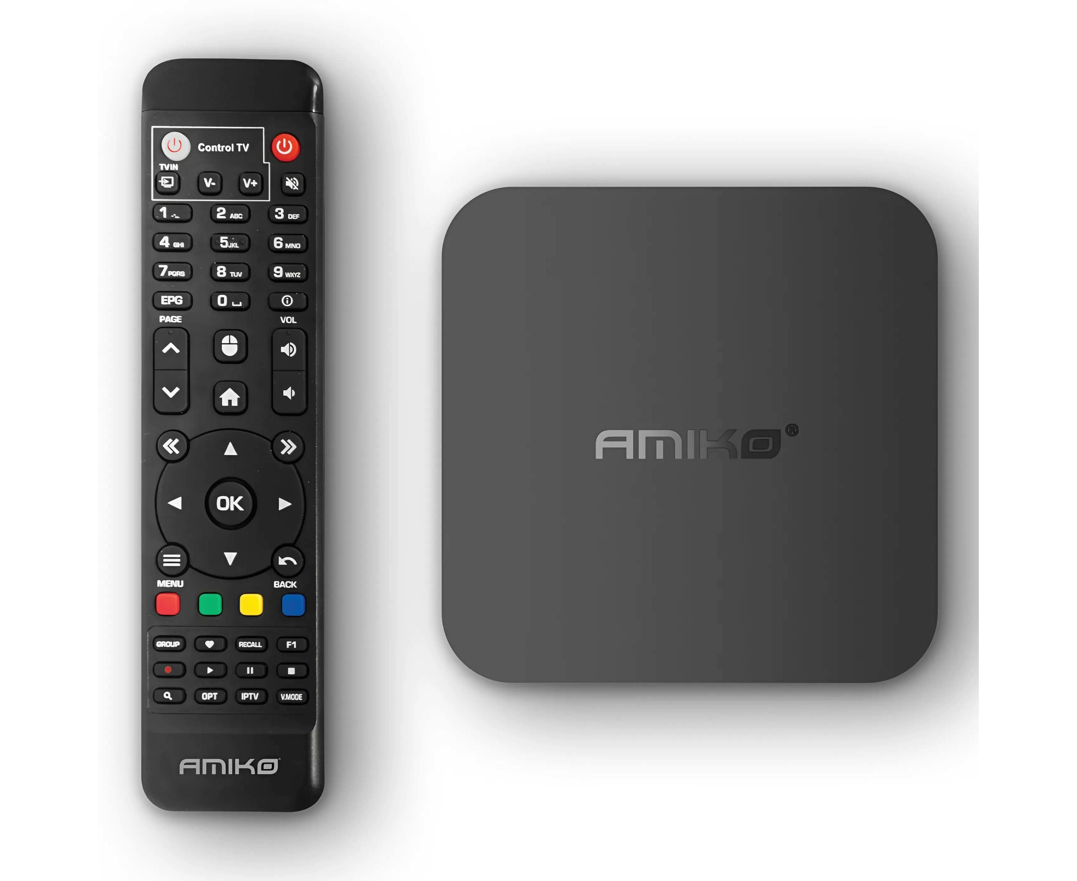 Acheter Box IPTV Amiko A9 Green - Android 11 2GB/8GB MyTV2