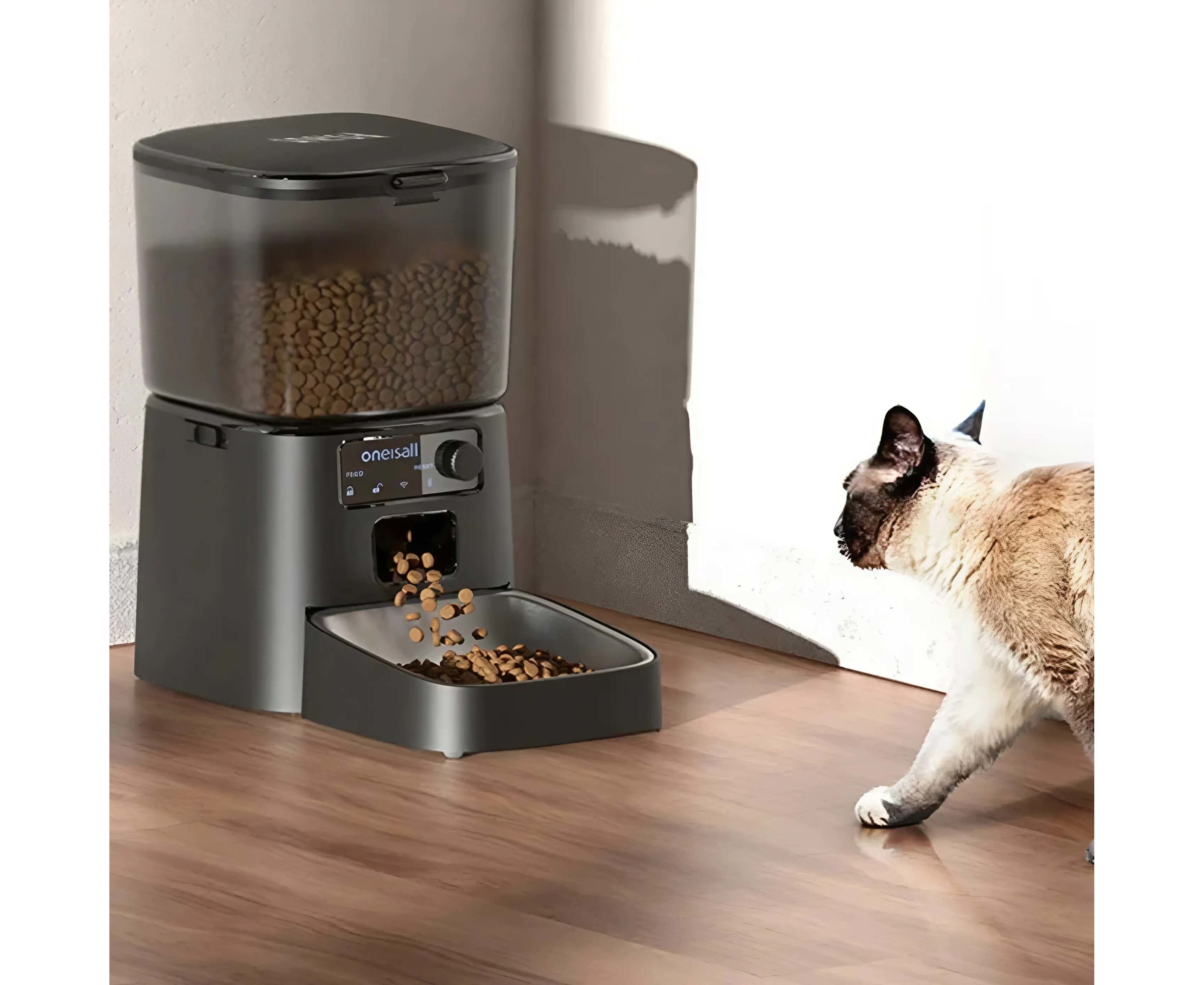 Buy Intelligent Food Dispenser Oneisall Black