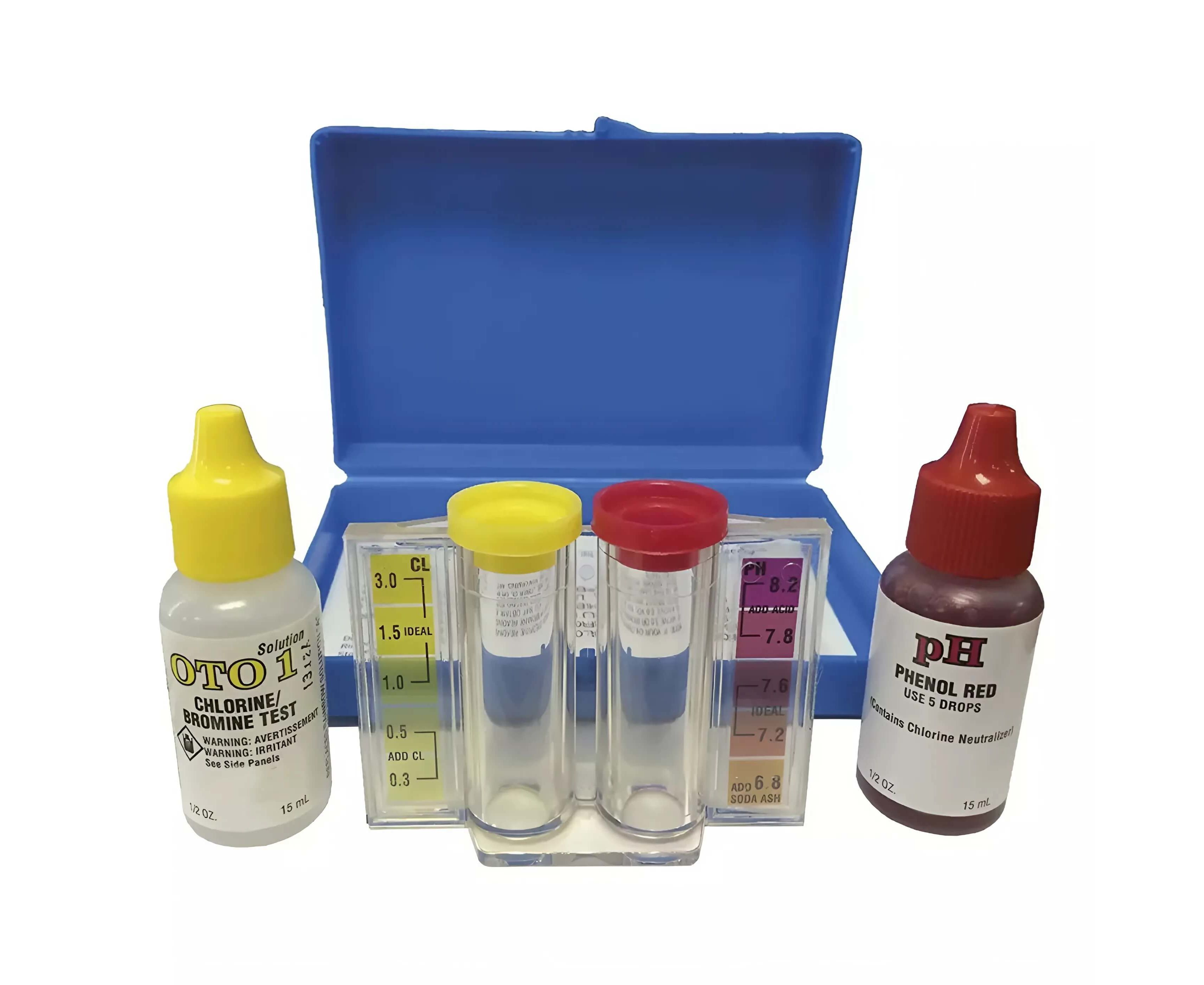Buy Test kit for pools Chlorine - PH - Alkalinity EDM