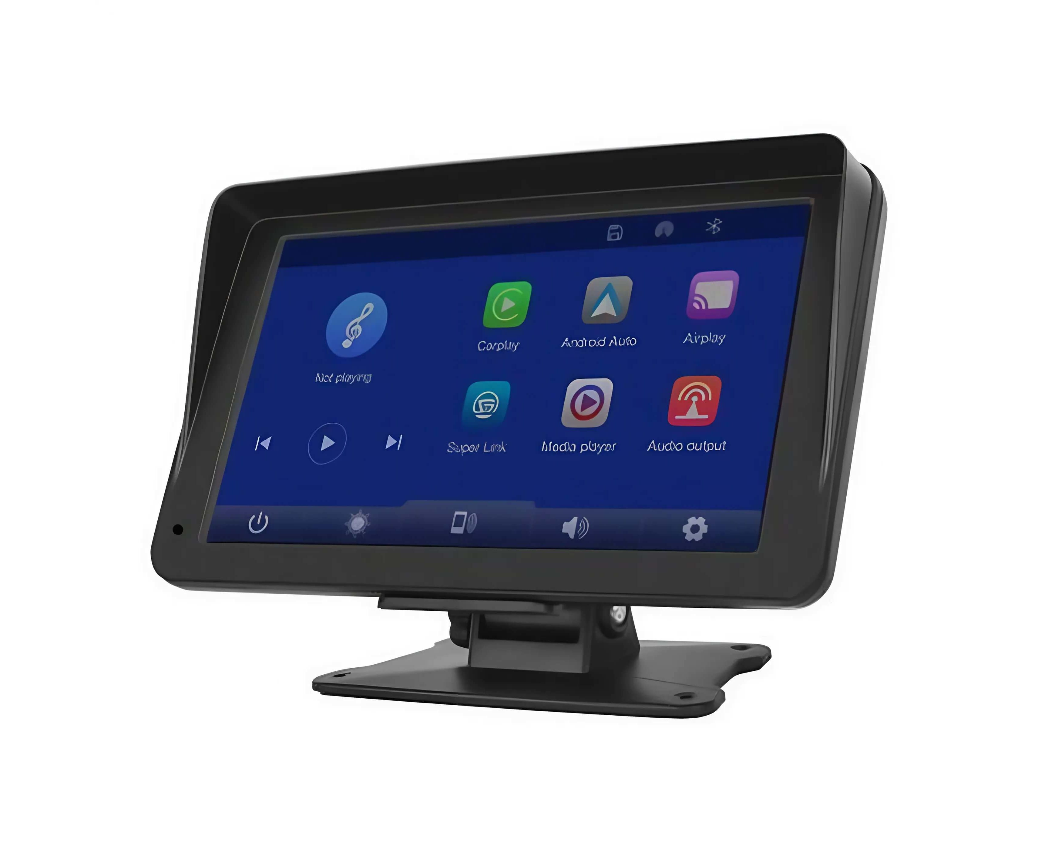 Buy Podofo 7" Apple CarPlay & Android Auto Car Touch Screen