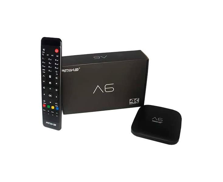 Acheter Amiko A6 OTT 4K UHD Android IPTV
