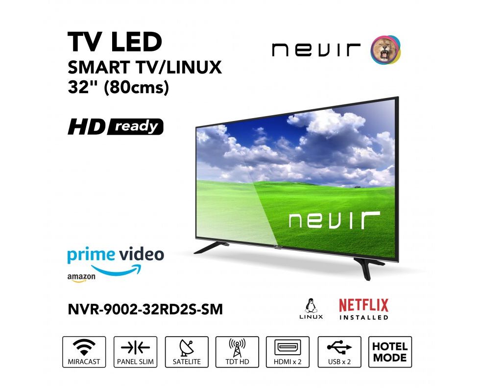 Smart TV Nevir 32" LED HD READY